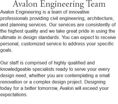 Staff | Avalon Engineering